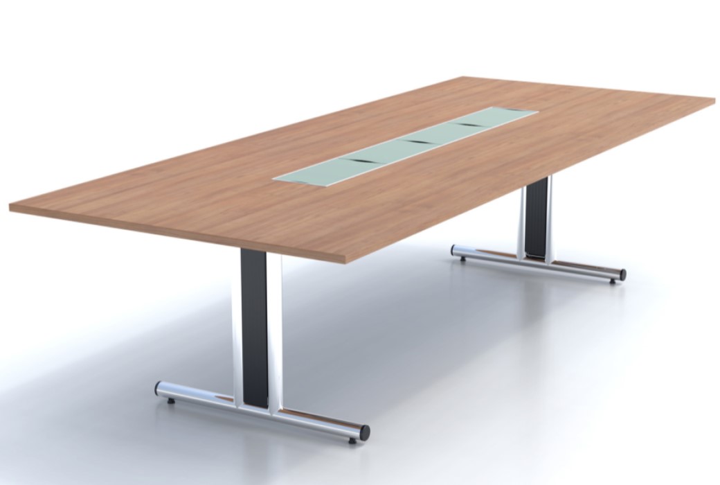 Double T-Base Conference Table – Boyce.